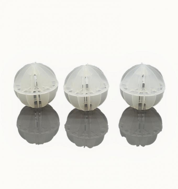 Custom Hollow Plastic Balls Tower Packing PP Tri - Pack Ball 100MM Heat ...