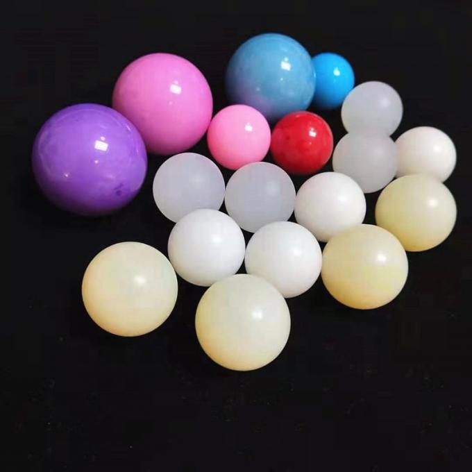 POM PP PTFE PEEK PMMA PA66 Solid Nylon Plastic Ball 1.588mm 2.0mm 2 ...